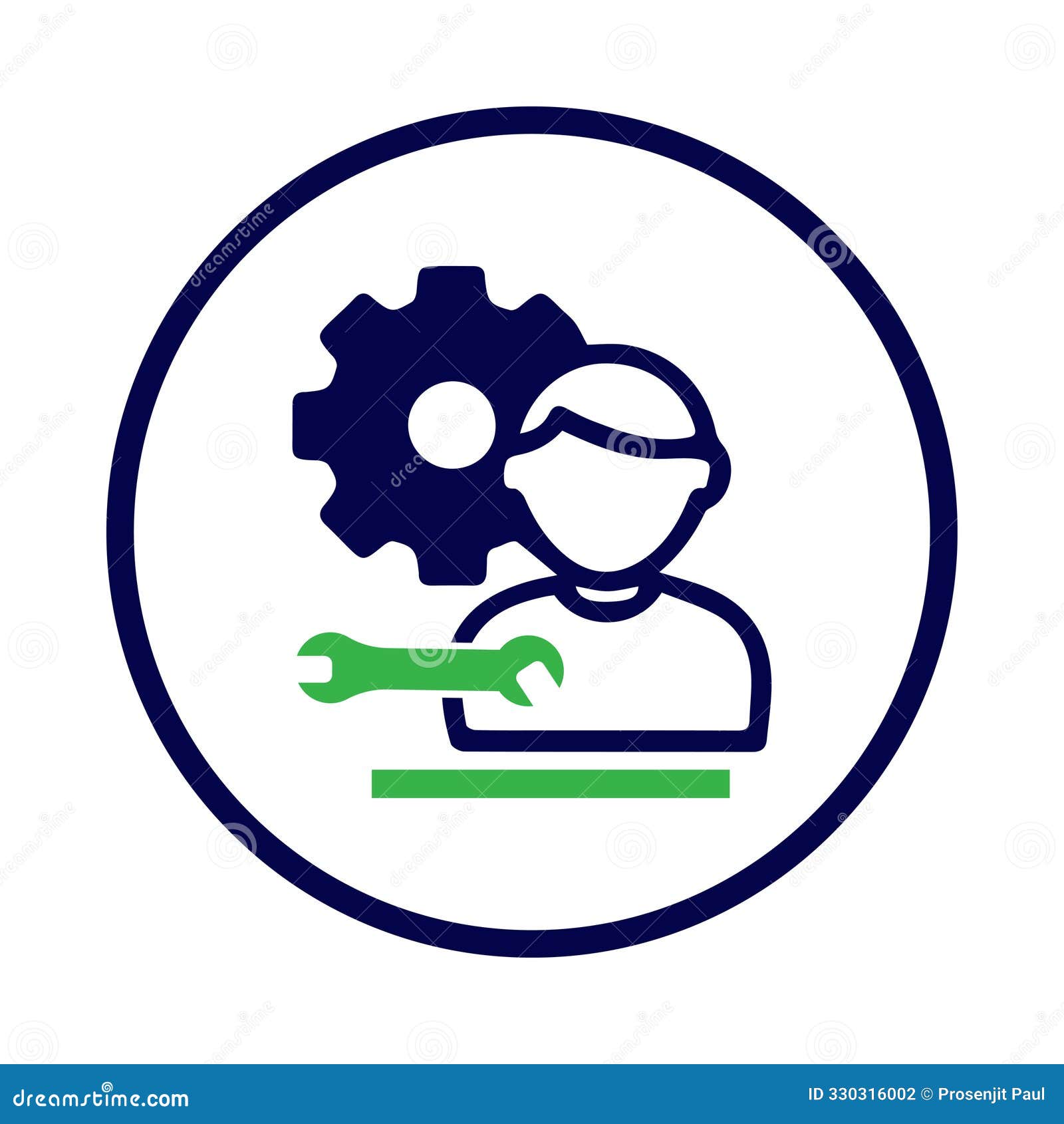 Gear, Technical, Support, Man, Settings, Technical Support Icon Stock ...