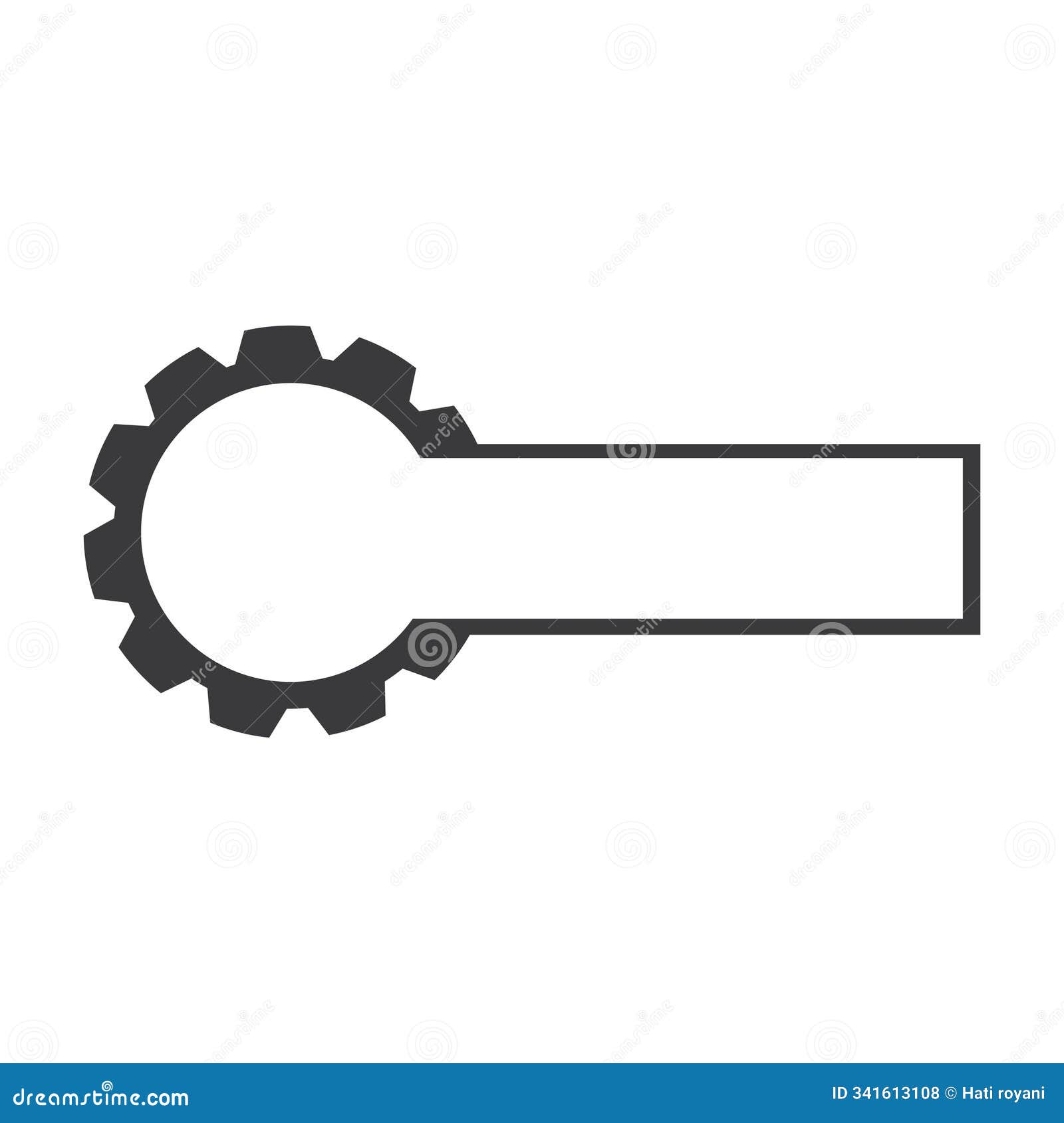 Gear Template Logo and Symbol Stock Illustration - Illustration of ...