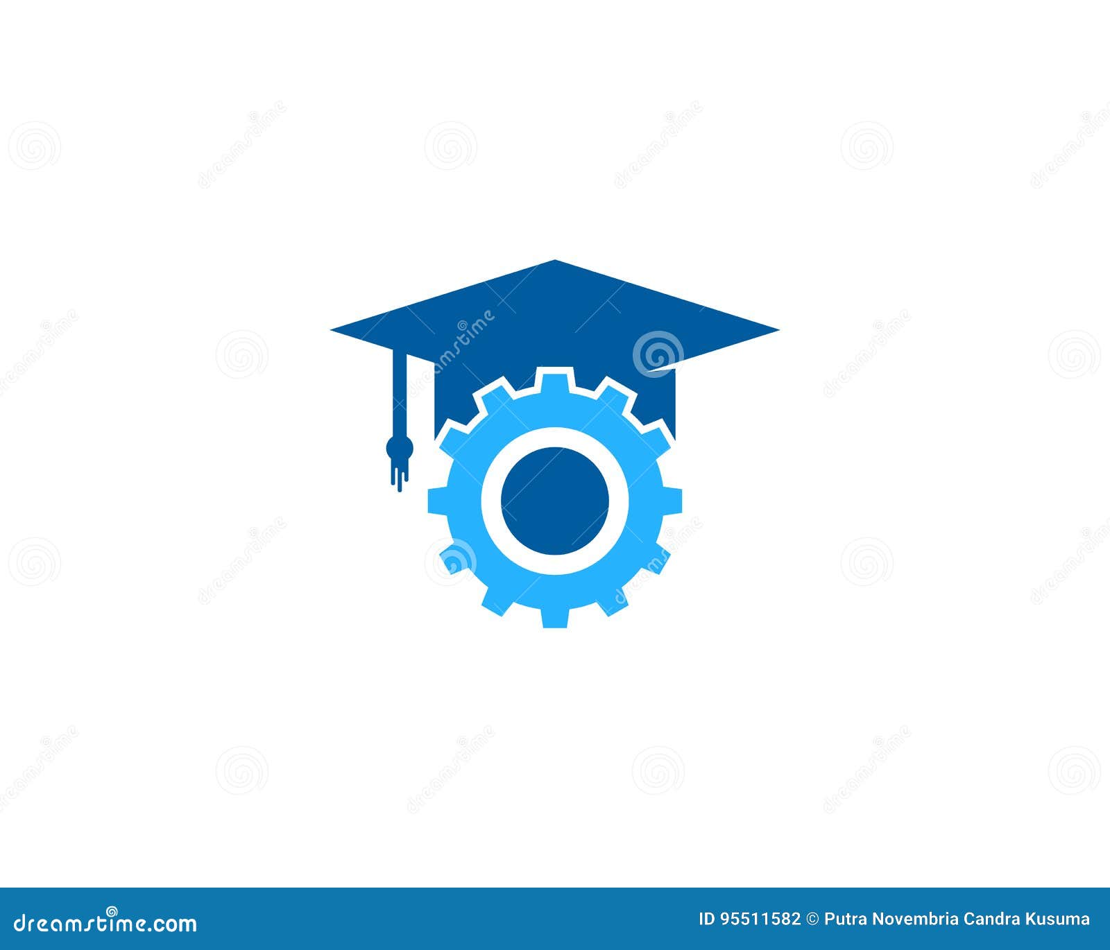 Gear Tool Education Icon Logo Design ELement Stock Vector ...