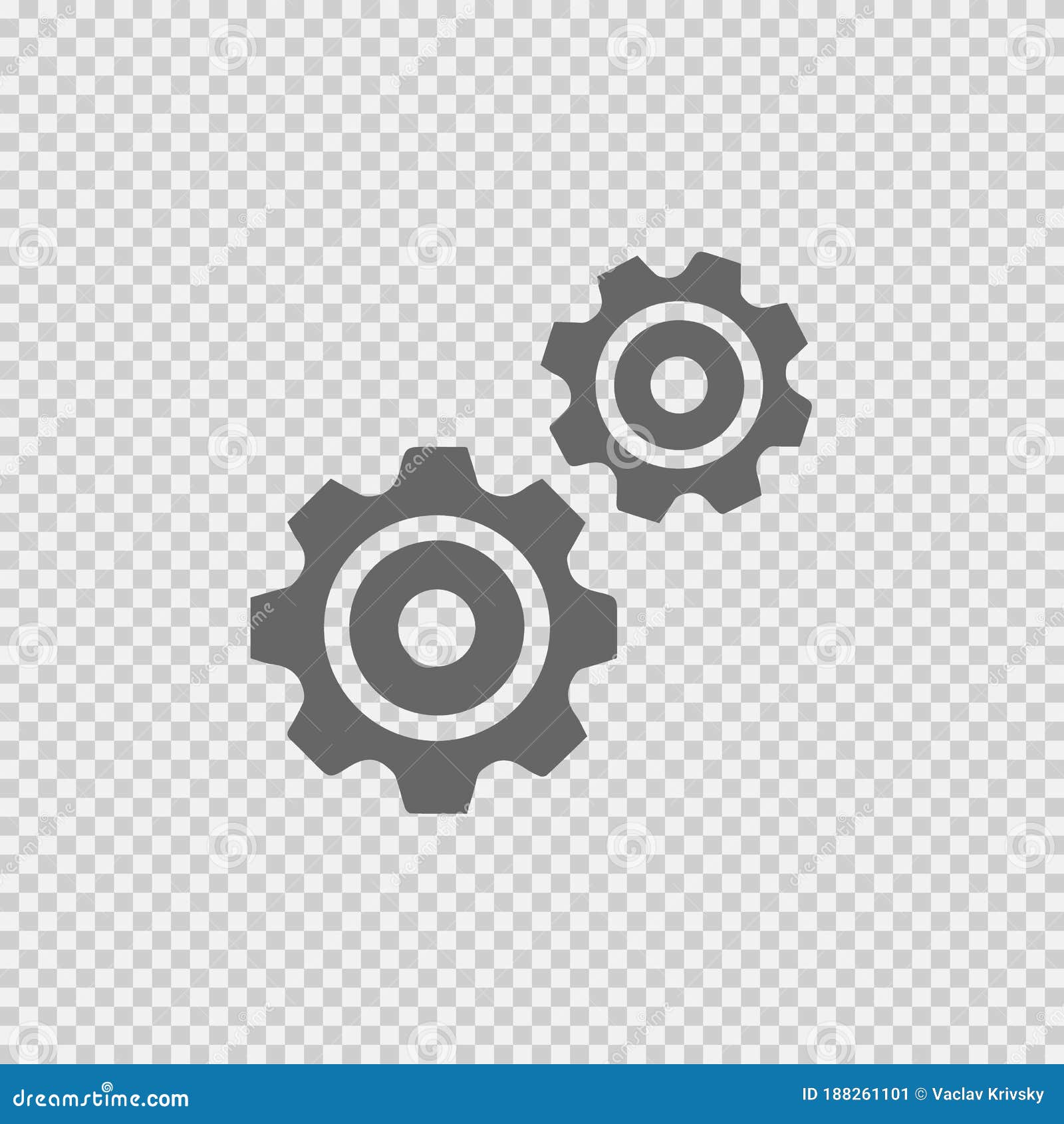 Gear Vector Icon. Cogs Symbol. Vector Illustration. Gear Icon. Gear ...