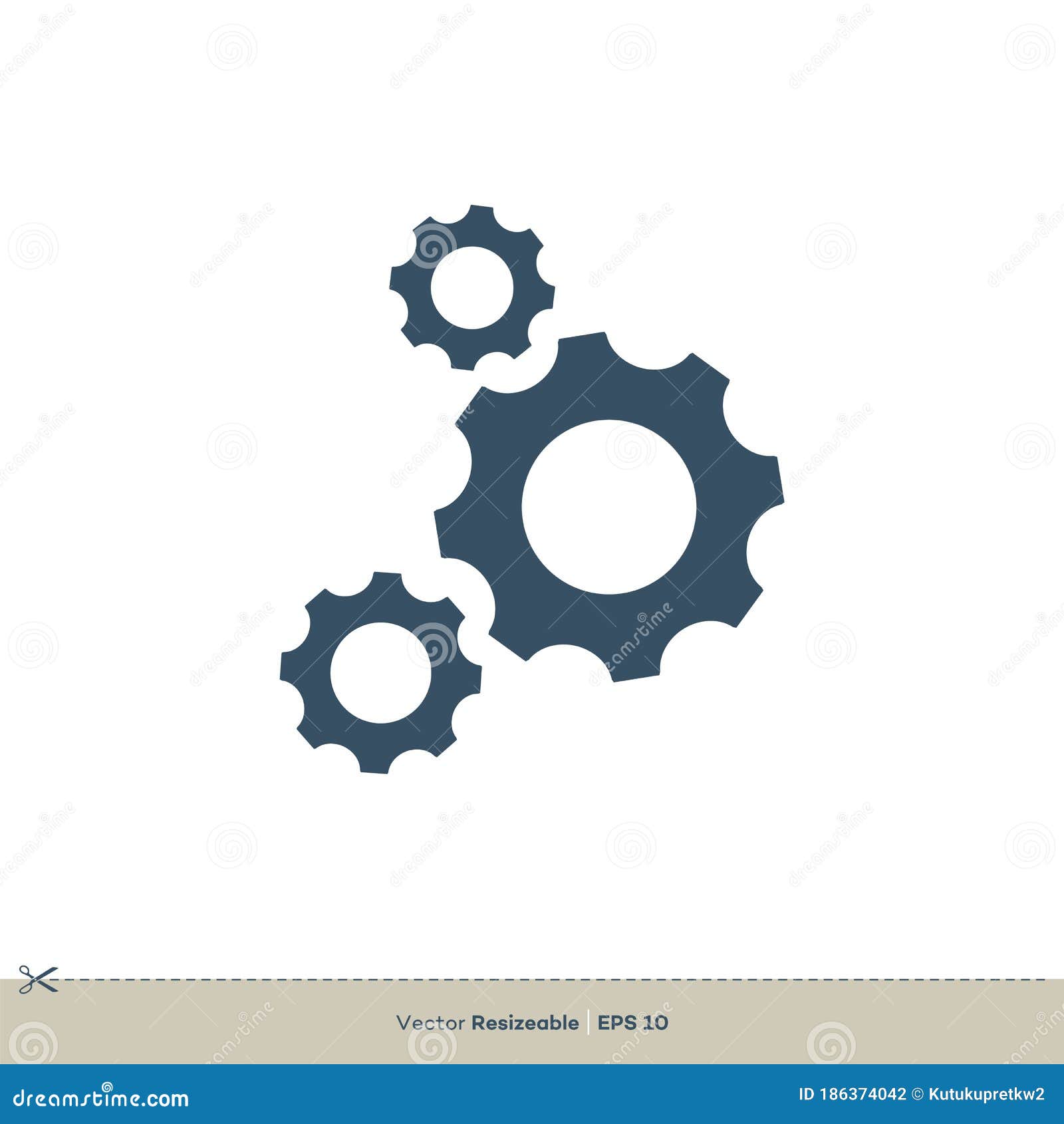 Gear Vector Logo. Repair Icon Template Illustration Design. Vector EPS ...