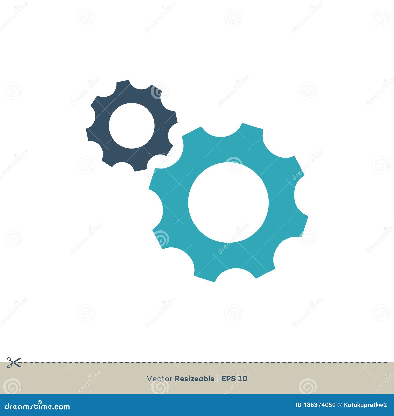 Gear Vector Logo. Repair Icon Template Illustration Design. Vector EPS ...