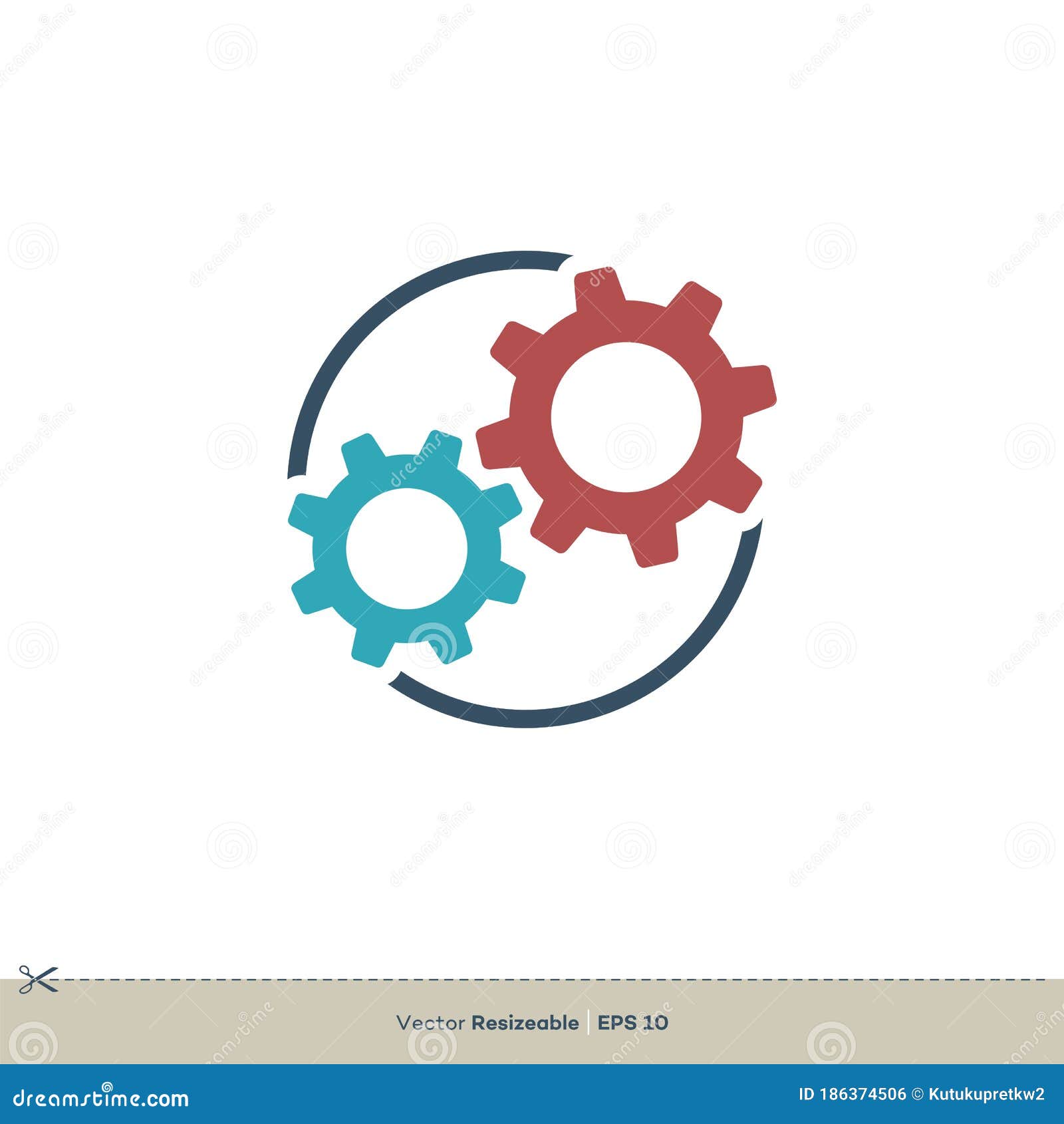 Gear Vector Logo Template Illustration Design. Vector EPS 10 Stock ...
