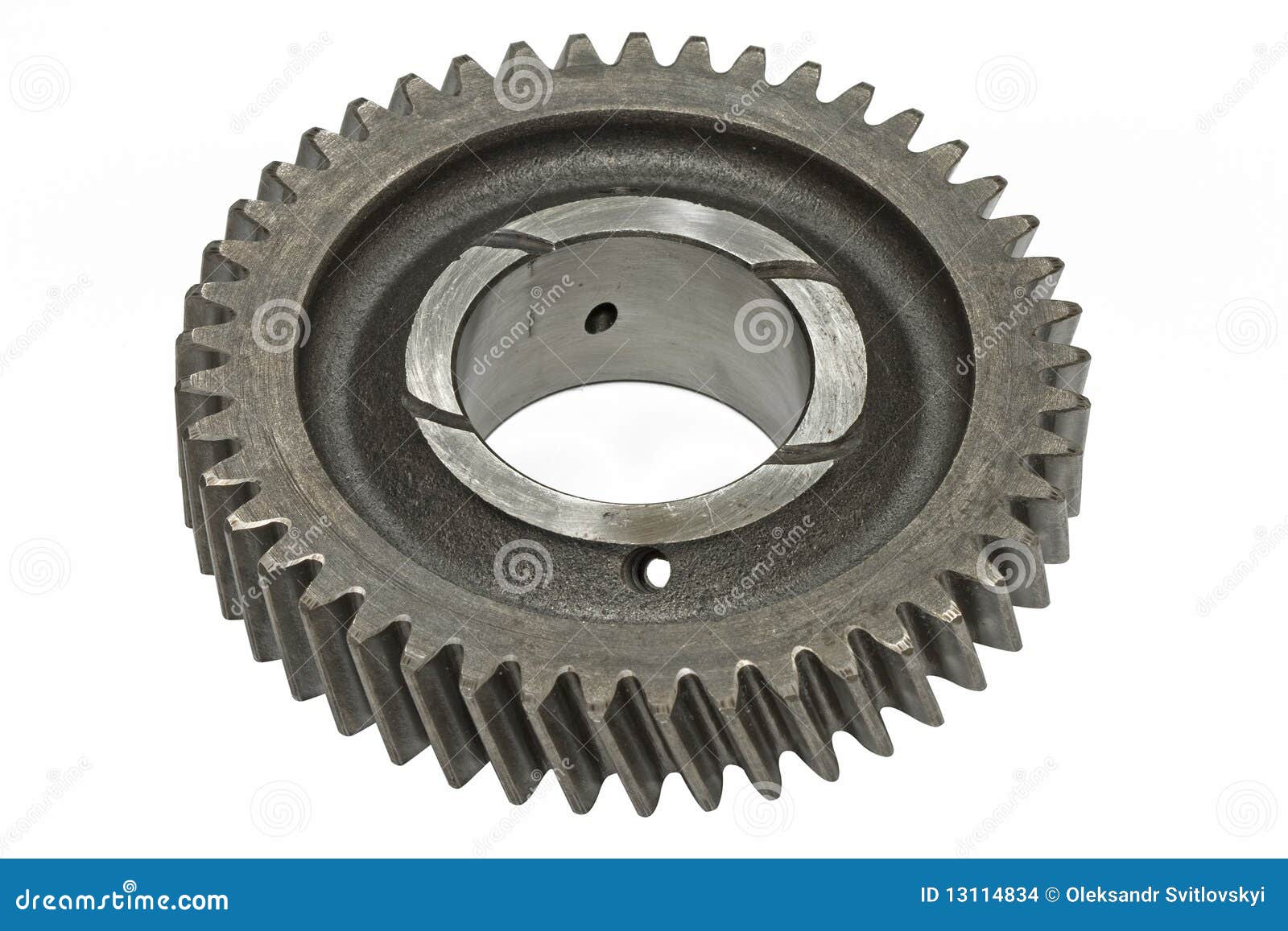 Gear wheel stock photo. Image of white, mechanism, circular - 13114834