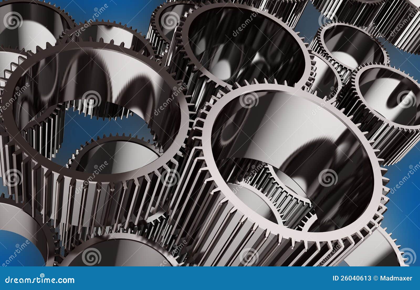 Gear wheel stock illustration. Illustration of industry - 26040613