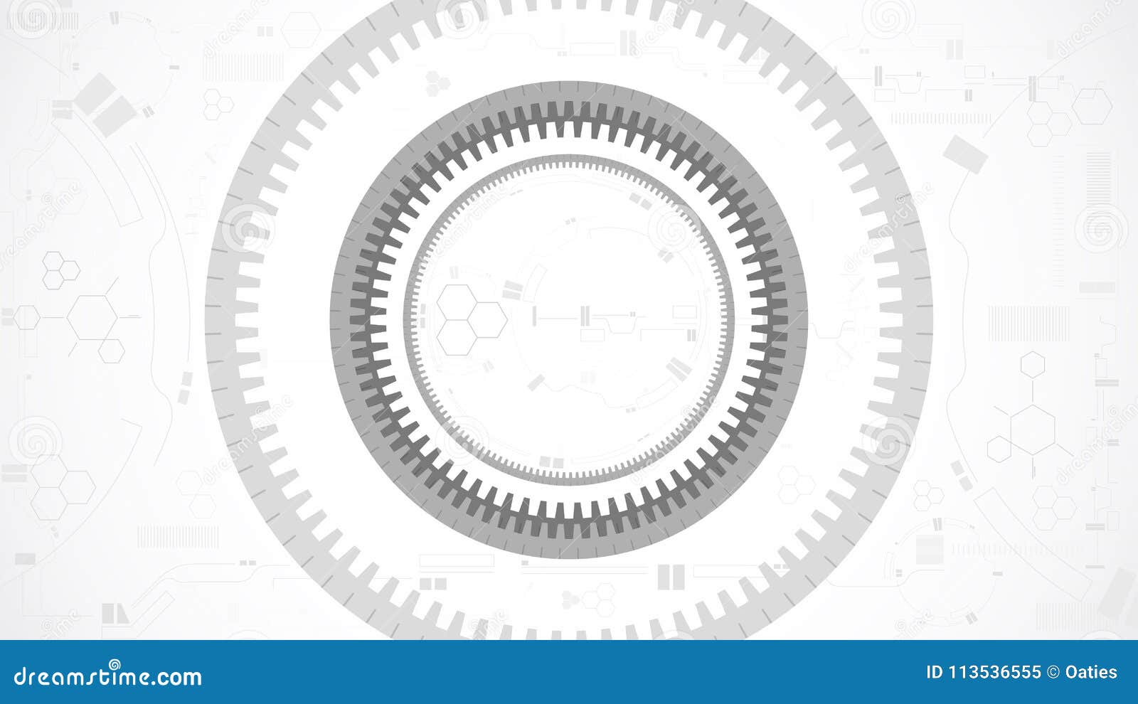 Gear Wheel Abstract Technology Background Stock Vector - Illustration ...