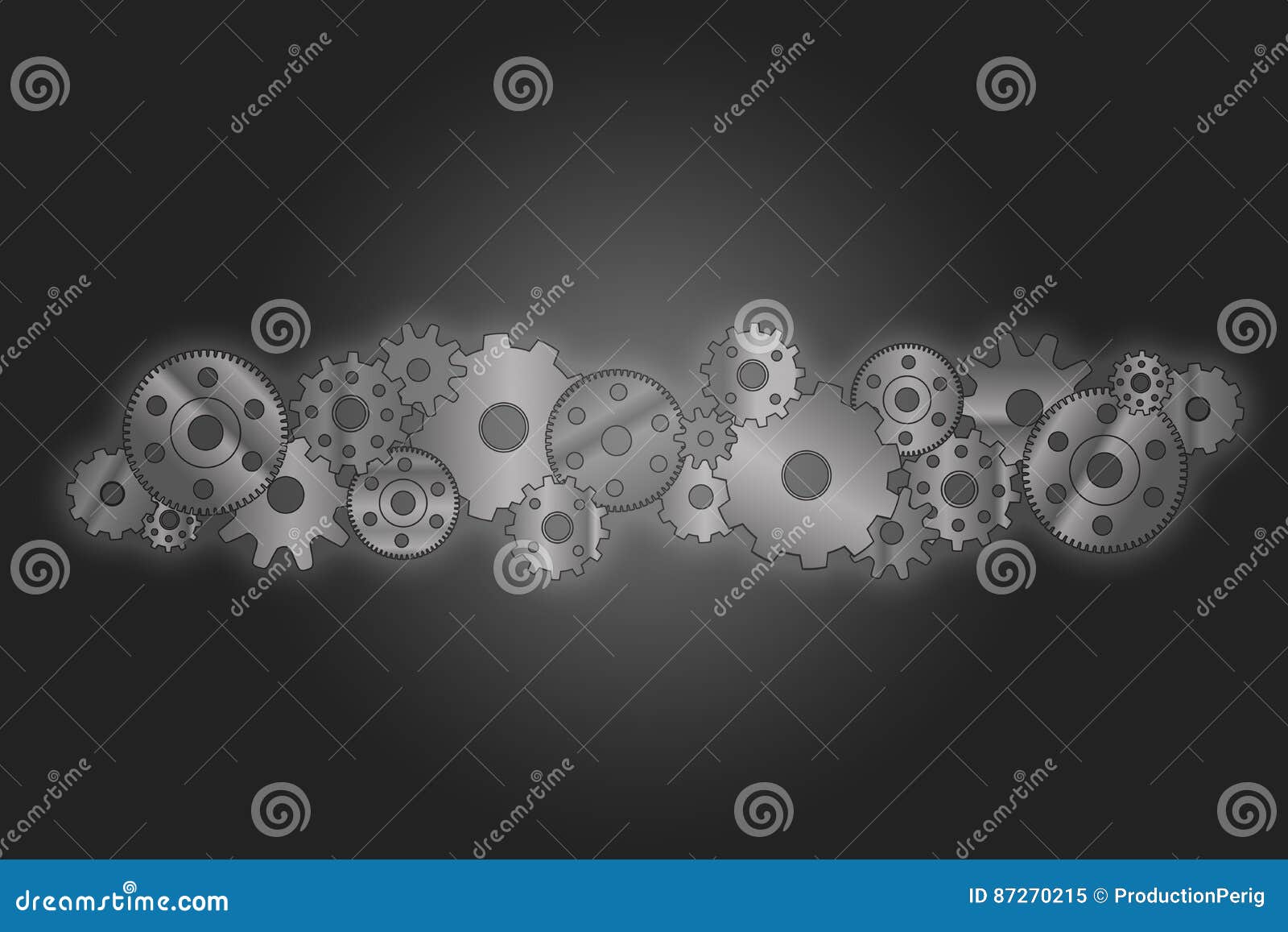 Gear Wheel Concept Isolated on Background - Technology Concept Stock ...
