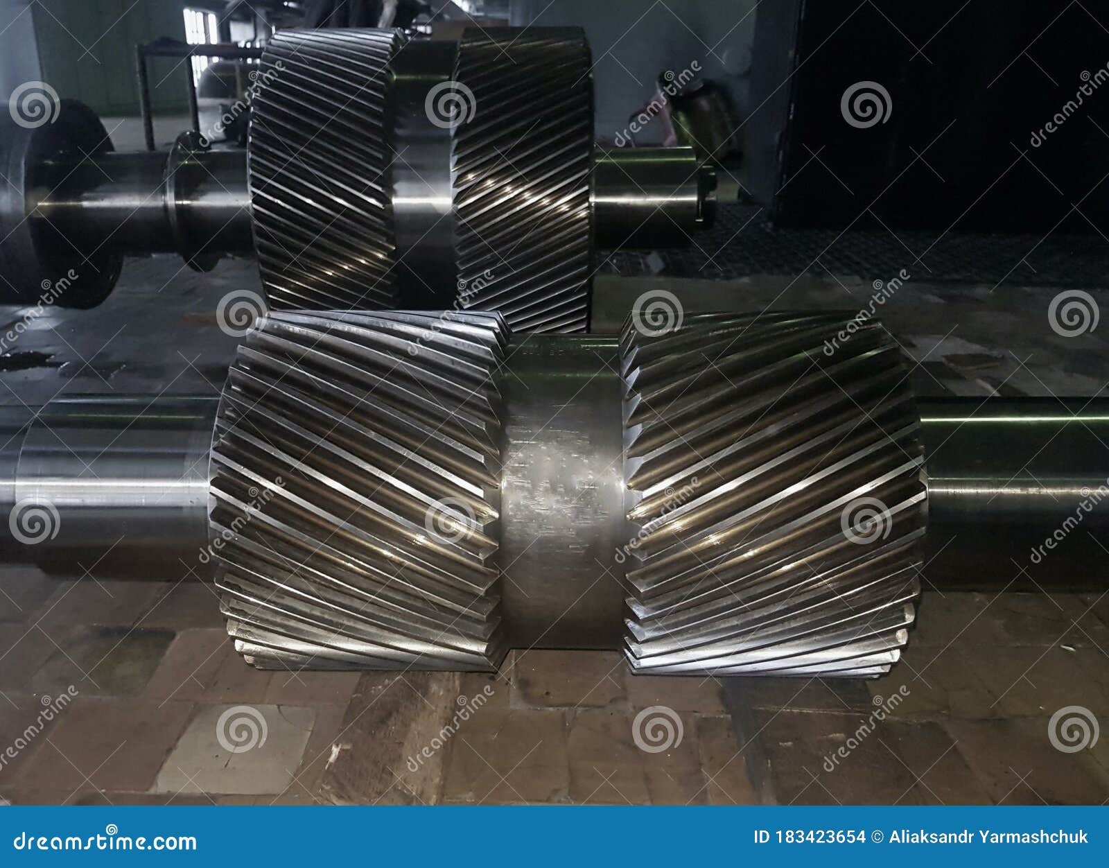 Gear Wheel for Transmitting Rotational Motion between the Shafts in the ...
