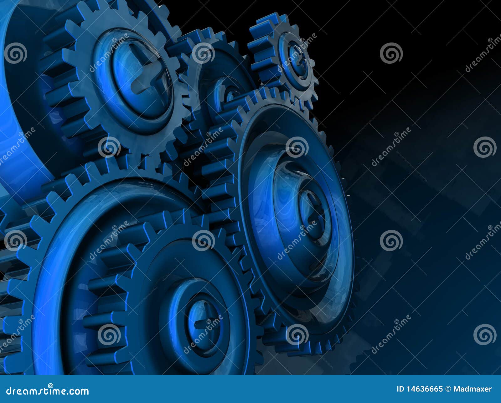 Gear wheels background stock illustration. Illustration of ideas - 14636665