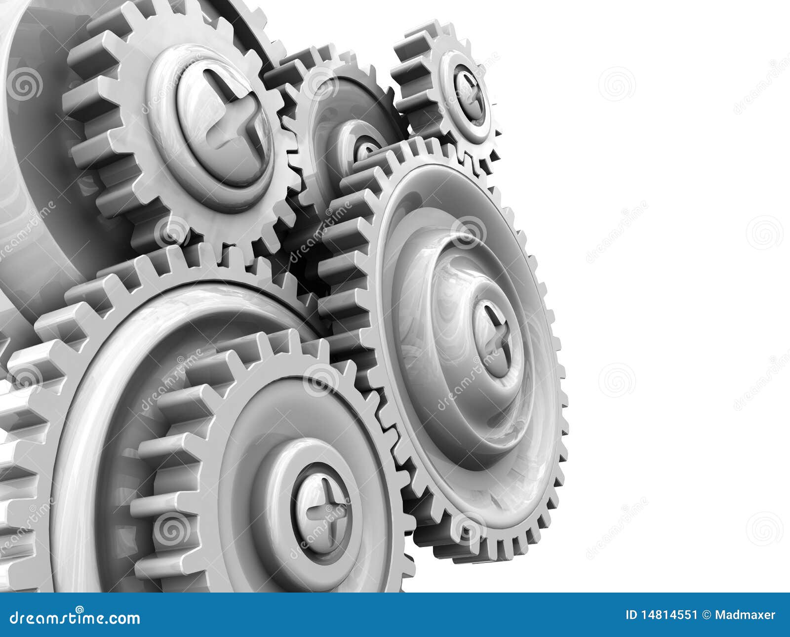 Gear wheels background stock illustration. Illustration of steel - 14814551