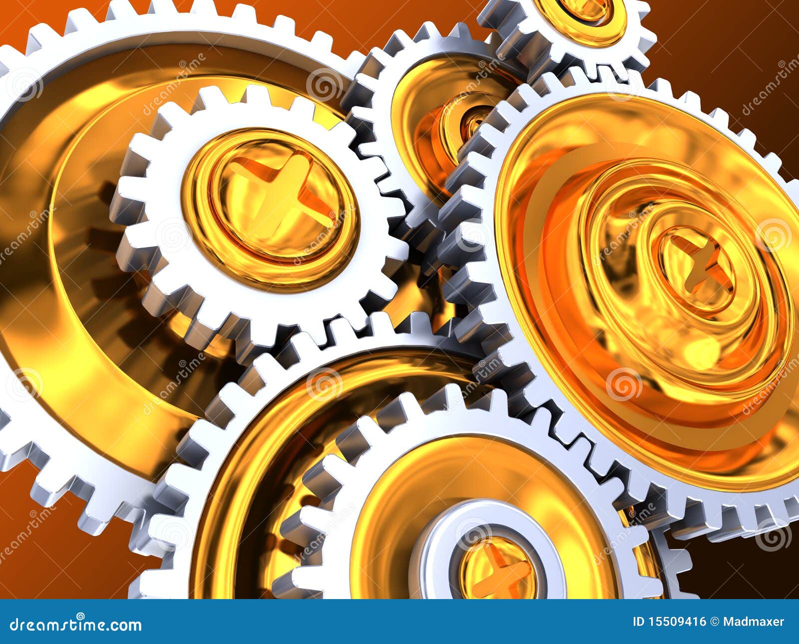 Gear wheels background stock illustration. Illustration of copy - 15509416