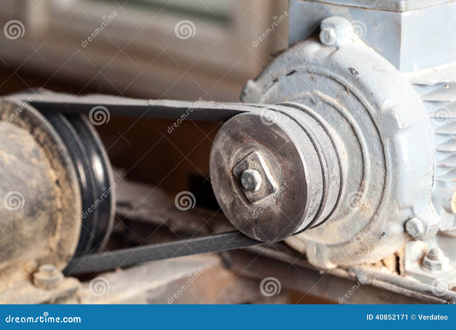 Gear wheels with belt stock image. Image of power, industrial - 40852171