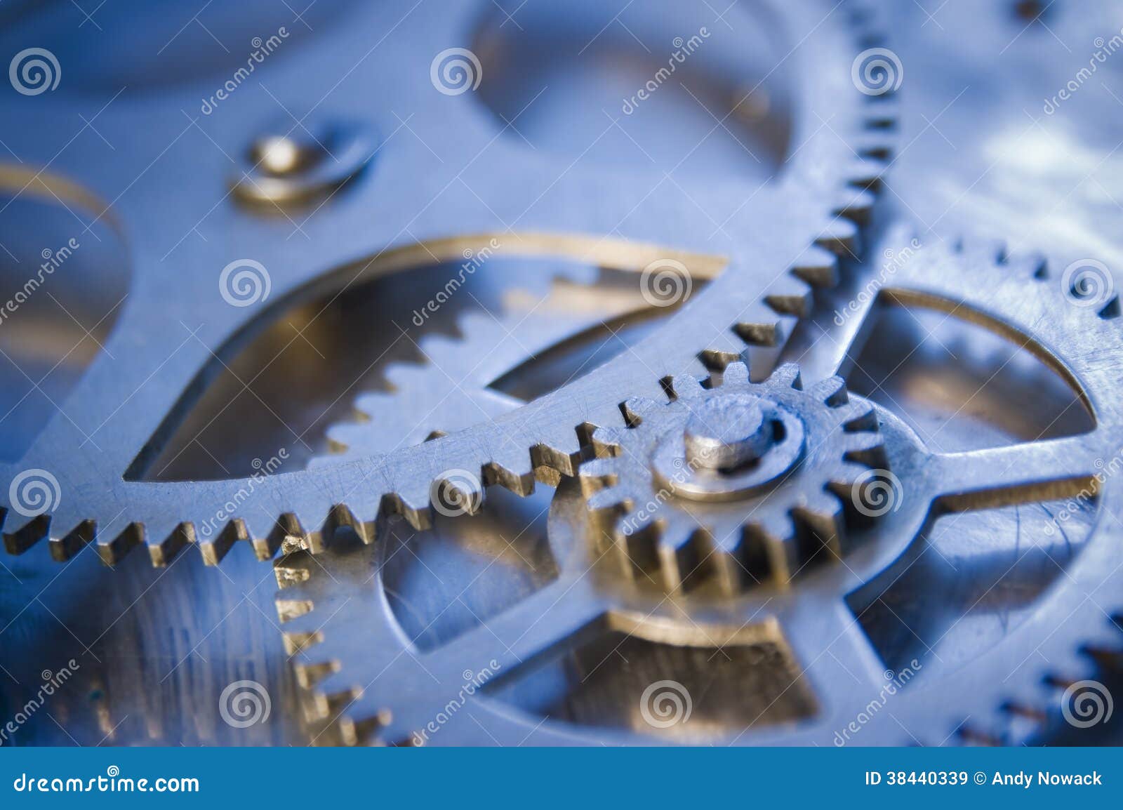 Gear wheels blue flat stock image. Image of power, cooperation - 38440339