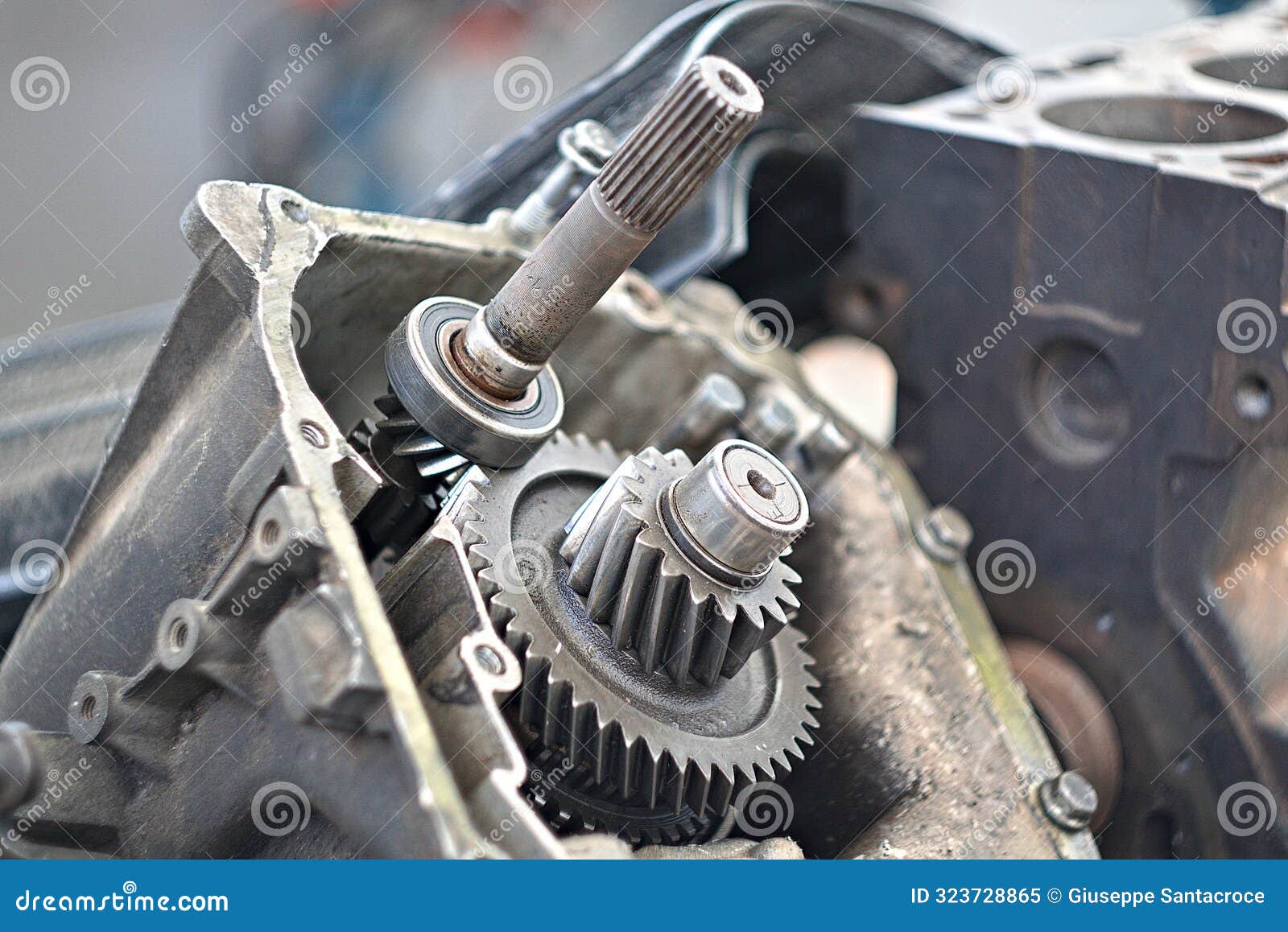 Gearbox stock image. Image of engine, auto, motor, metallic - 323728865