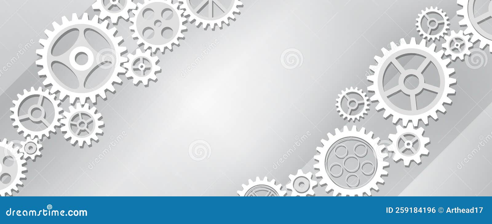 Gear Wheels Modern Vector Illustration. Cogs and Gear Mechanical ...