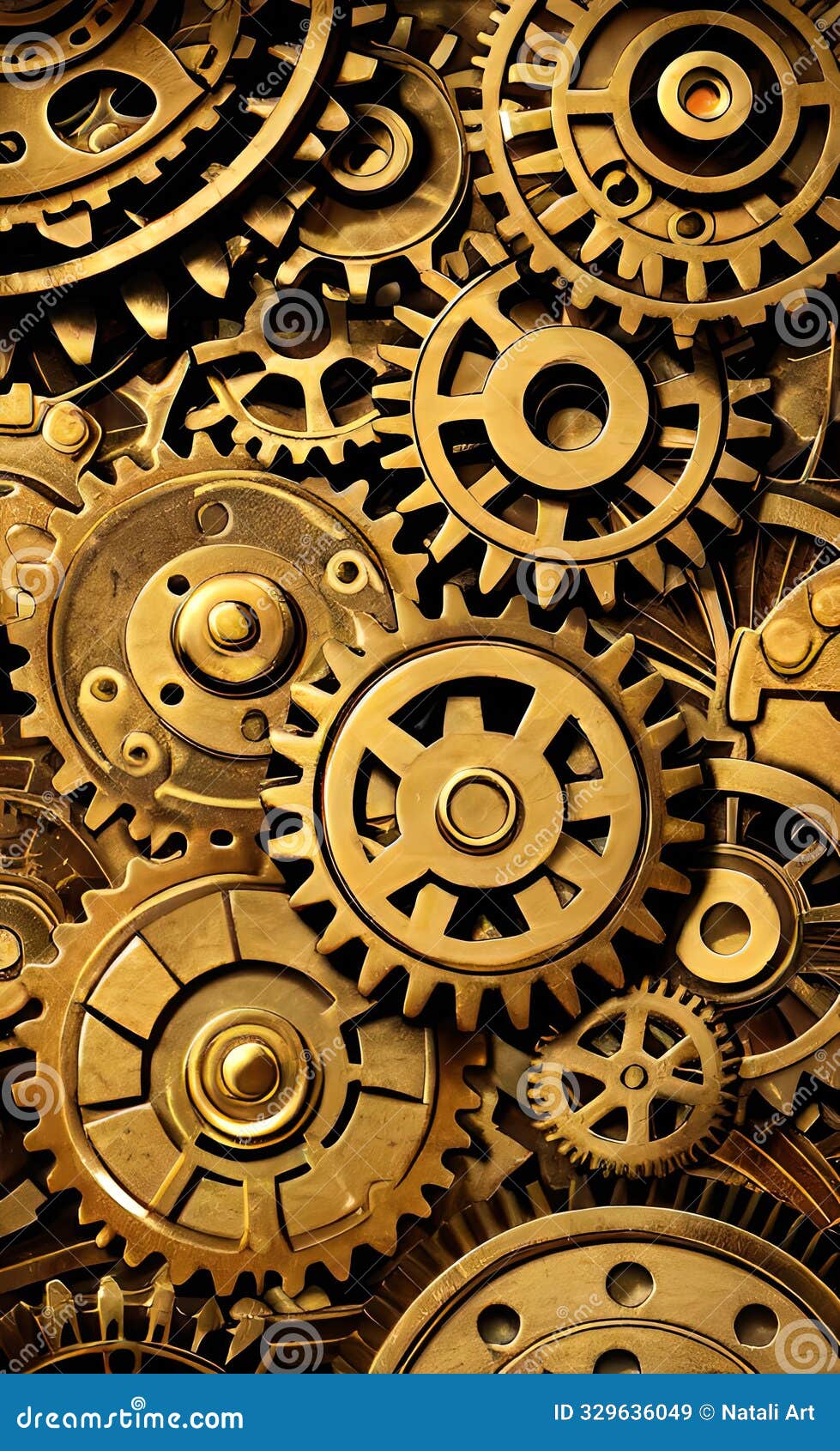 Gear, Which is a Rotating Circular Machine Part Stock Illustration ...