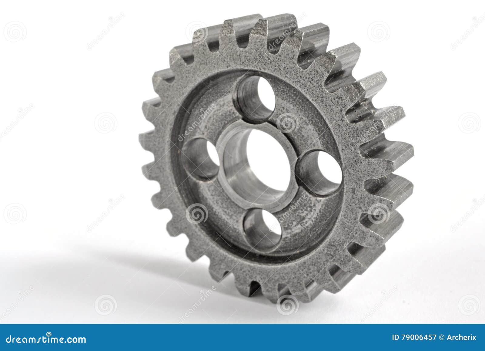 Gear on white stock image. Image of metal, technology - 79006457