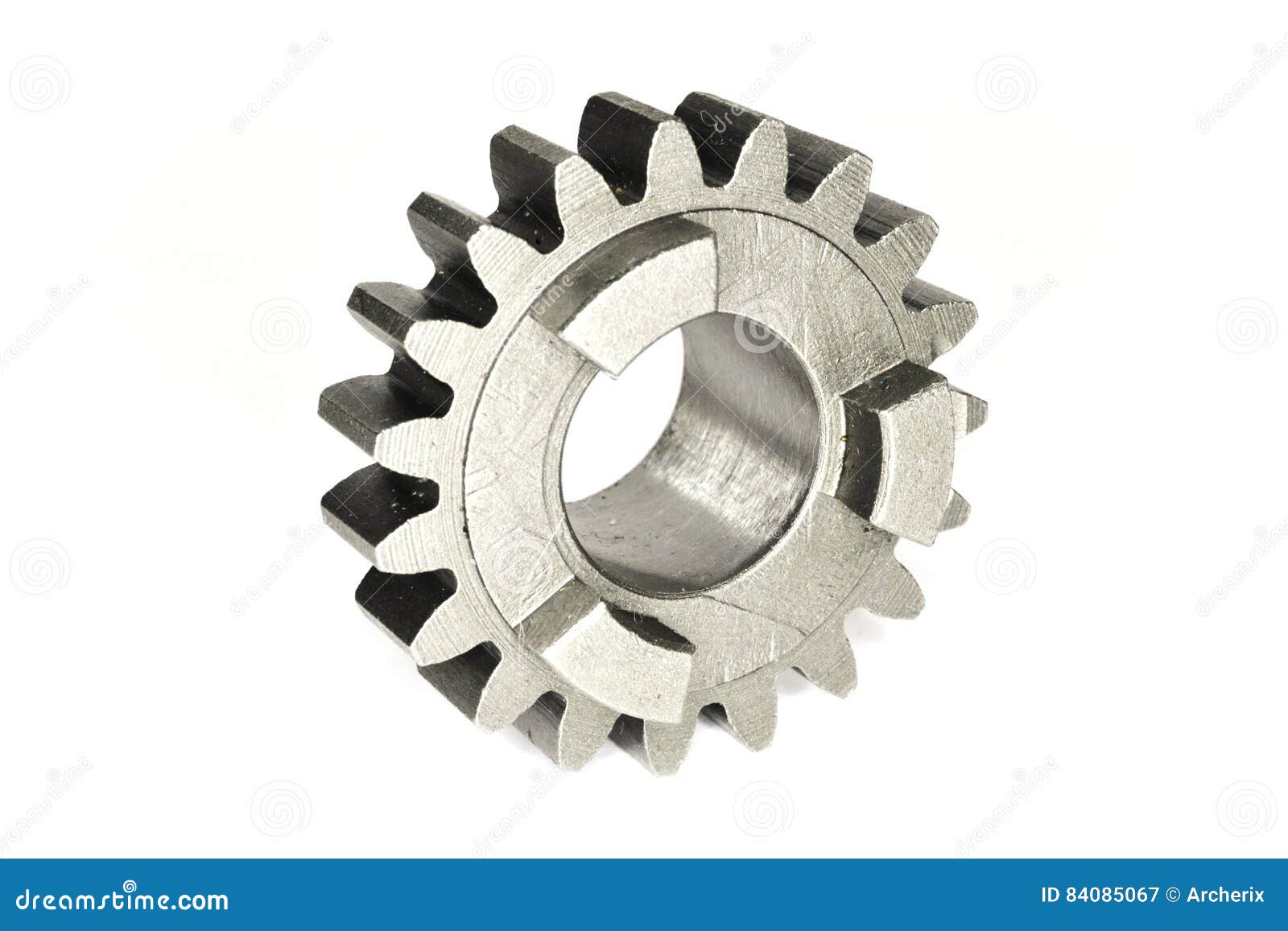 Gear on white stock image. Image of gear, abstract, single - 84085067