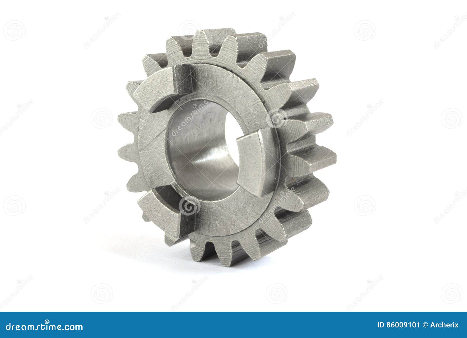 Gear on white stock image. Image of technology, white - 86009101