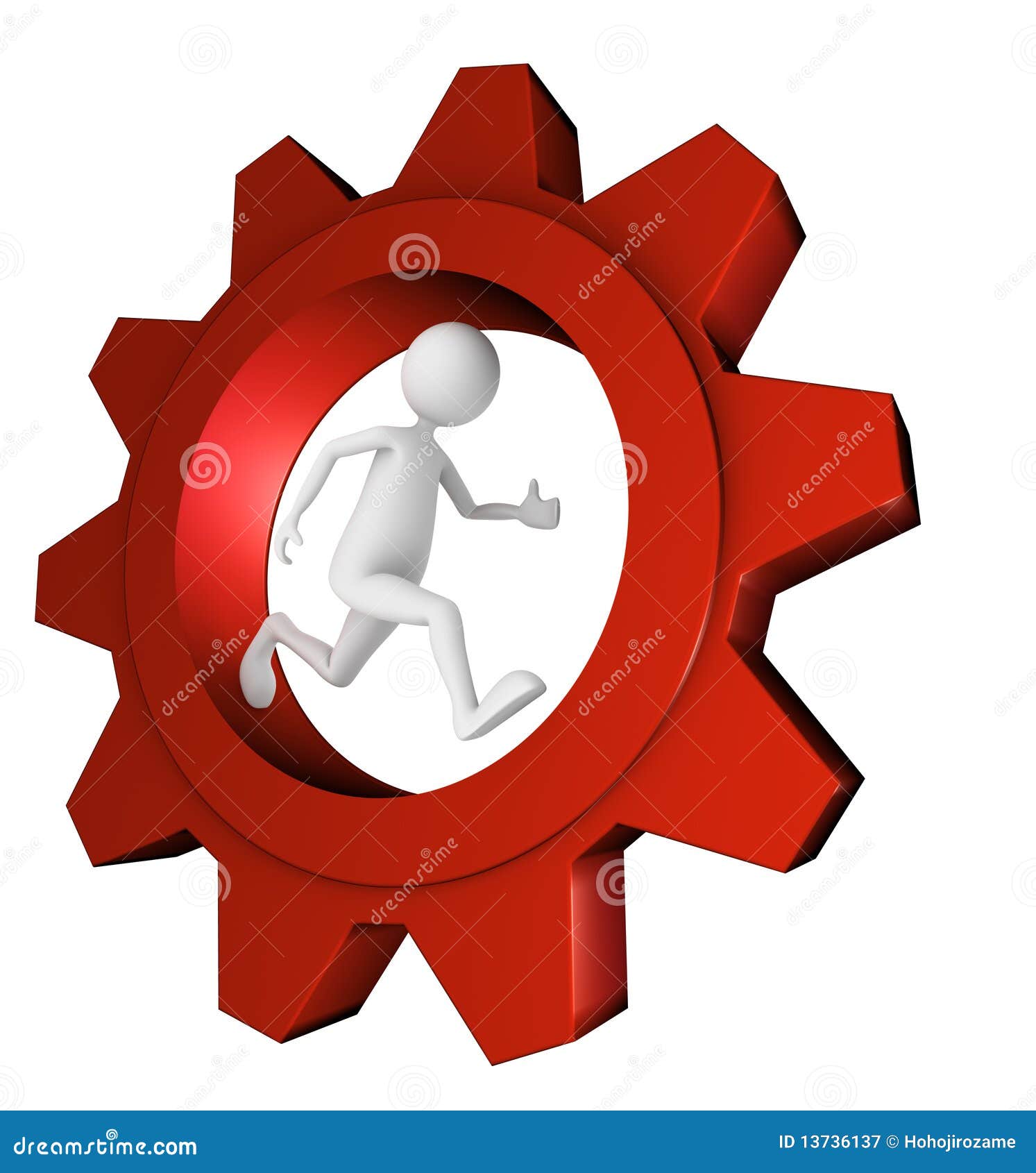 Gear Working stock illustration. Illustration of dynamic - 13736137