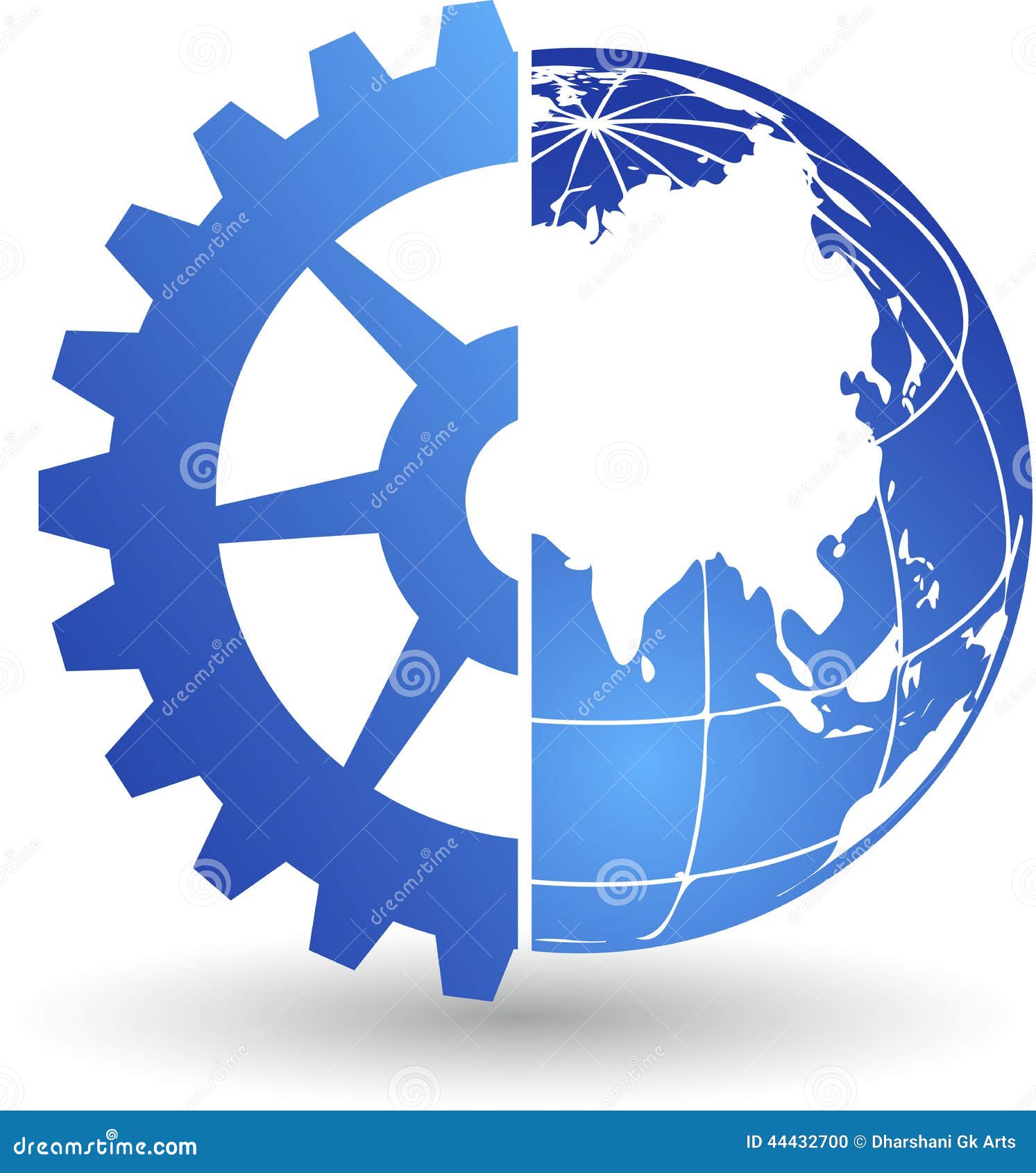 Gear In The Section And Drawing Stock Photography | CartoonDealer.com ...