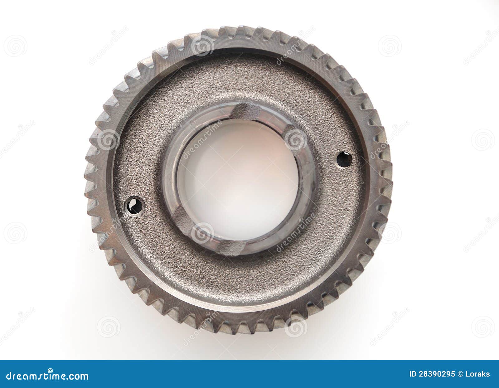 Gearbox Part Isolated on White Background. Stock Image - Image of drive ...