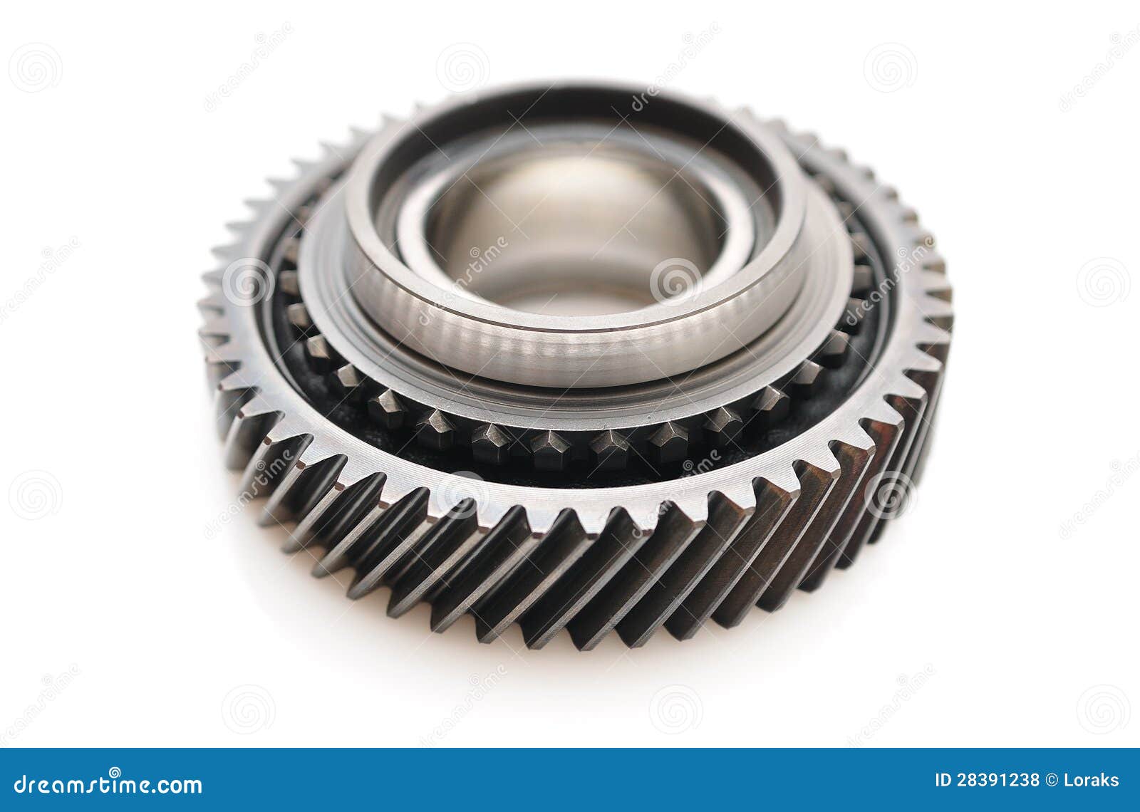 Gearbox Part Isolated on White Background. Stock Photo - Image of drive ...