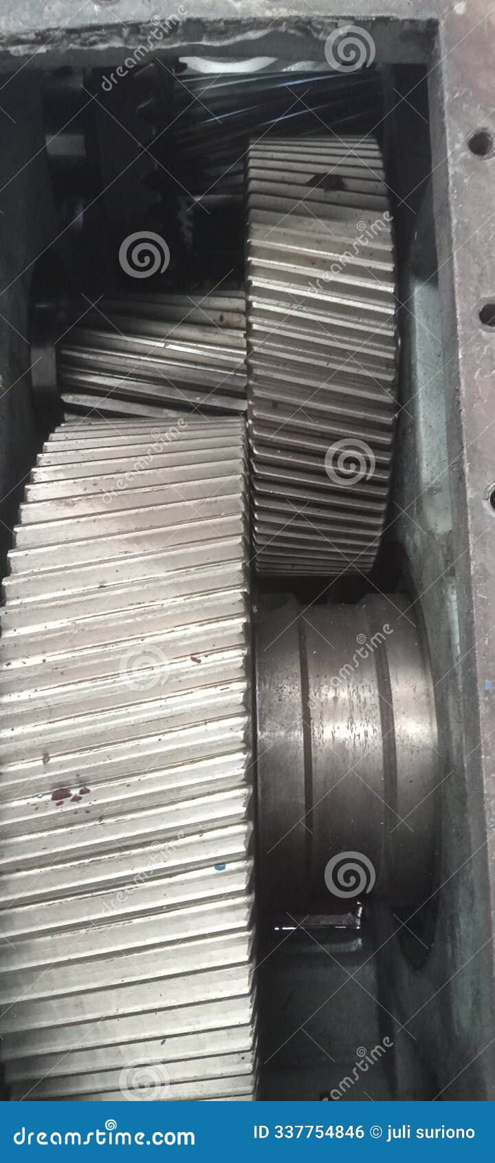 Gearbox Ratio Change for Industrial Machines, Stock Photo - Image of ...