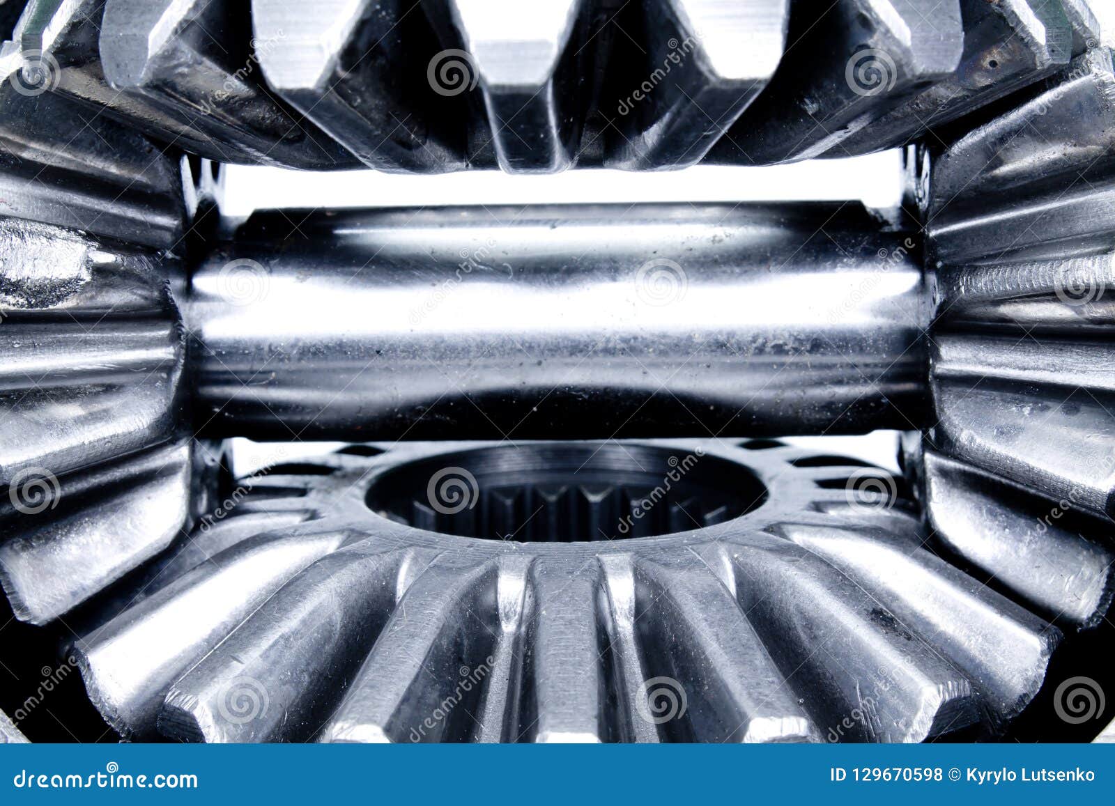 Gearbox Reducer Part Closeup Stock Photo - Image of metal, power: 129670598