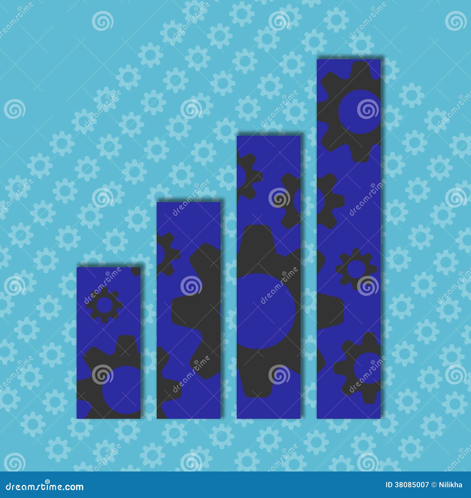 Gearing up stock illustration. Illustration of conceptual - 38085007