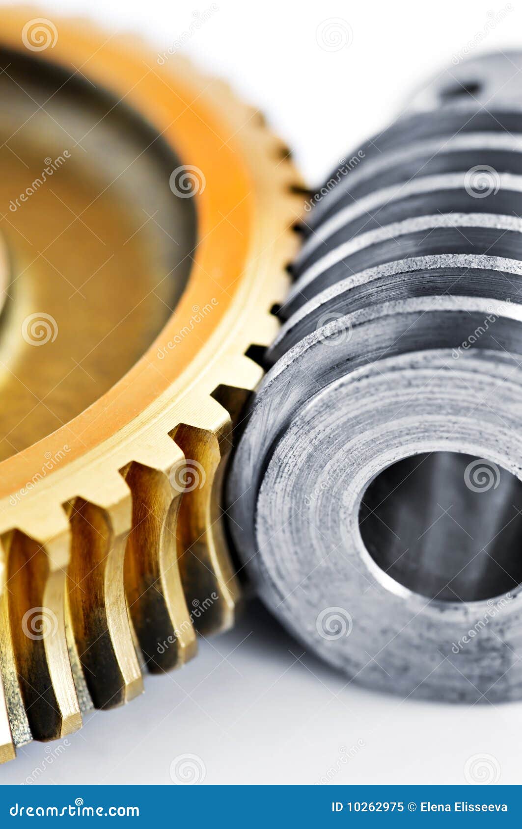 Gears stock image. Image of engineering, machine, meshing - 10262975
