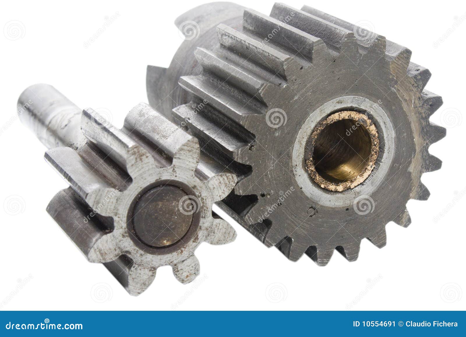 Gears stock image. Image of isolated, machinery, progress - 10554691