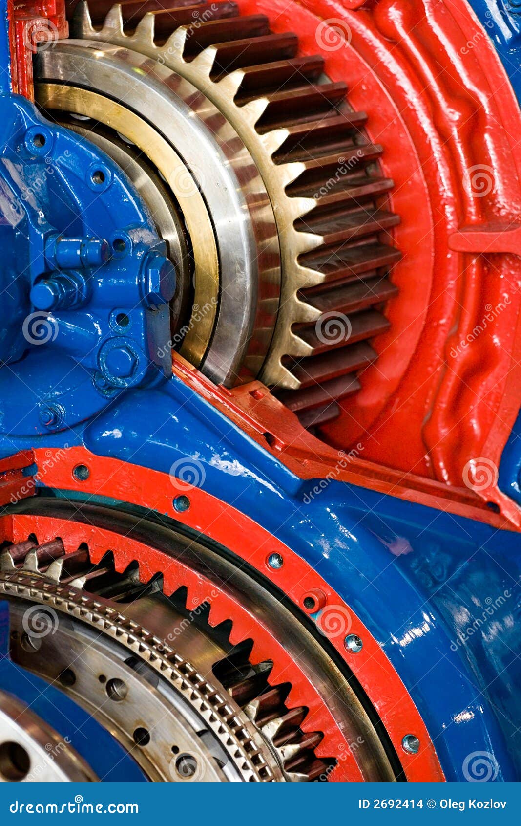 Gears stock photo. Image of metal, blue, engineering, gears - 2692414