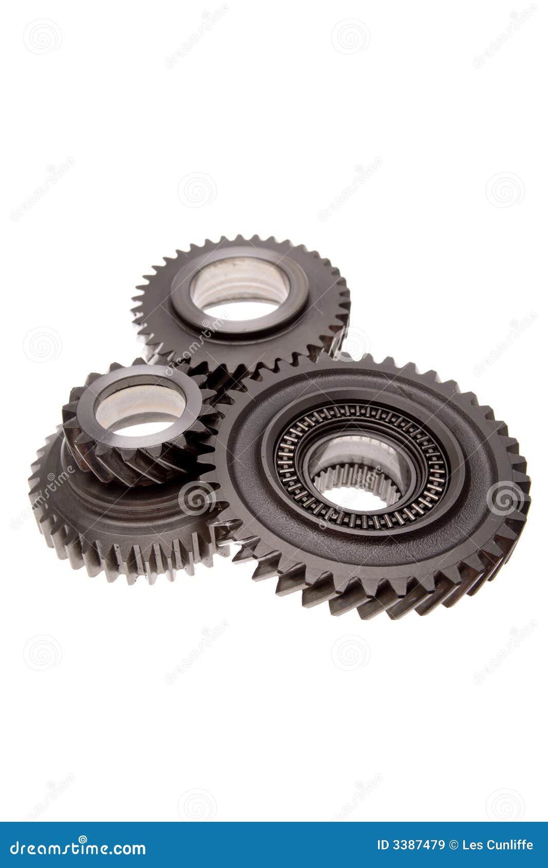 Gears stock image. Image of isolated, mechanical, meshing - 3387479