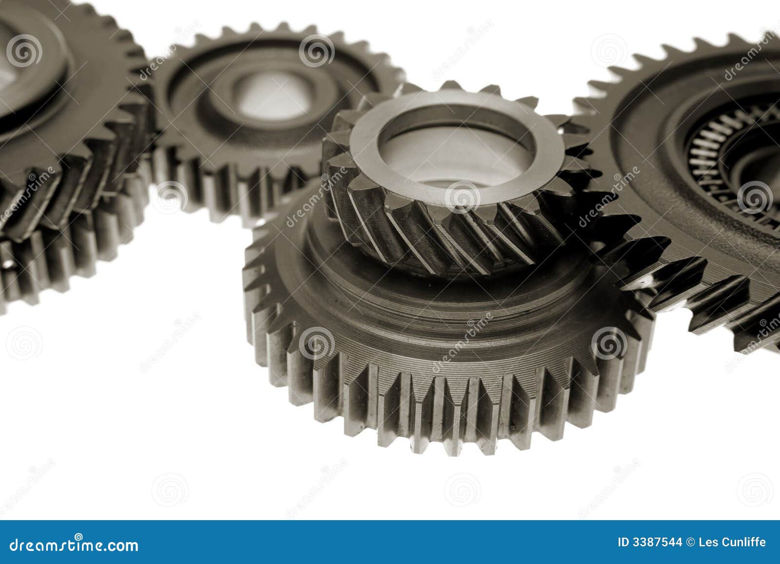 Gears stock photo. Image of engaged, copy, combine, mesh - 3387544