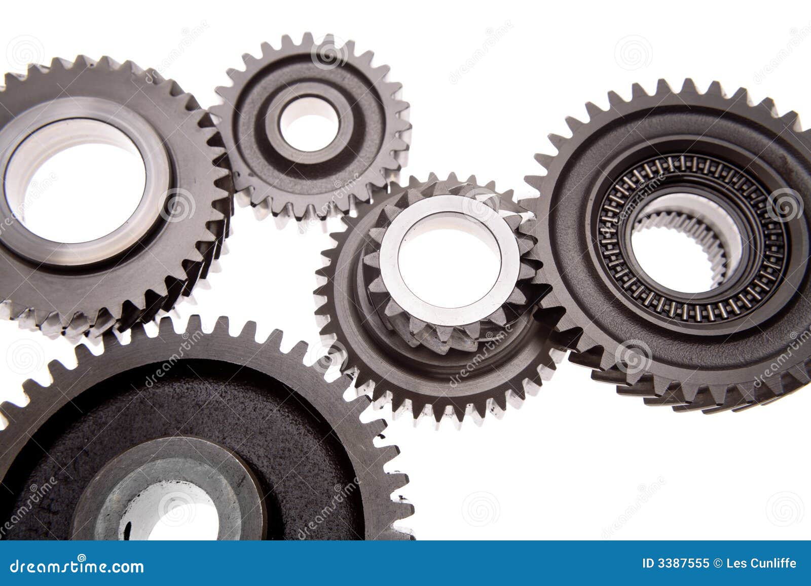 Gears stock image. Image of engineering, copy, industrial - 3387555