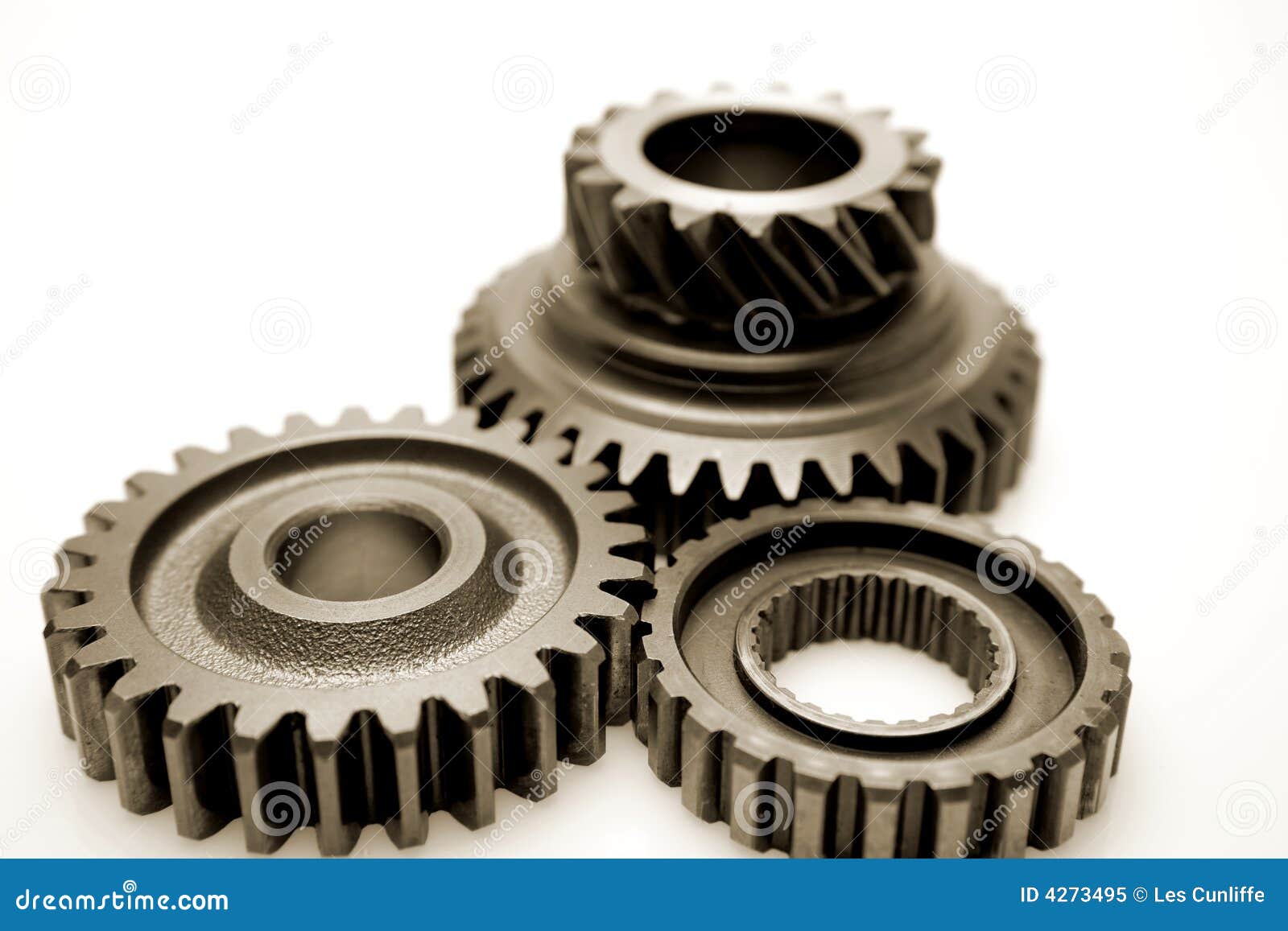 Gears stock image. Image of metal, business, engineering - 4273495
