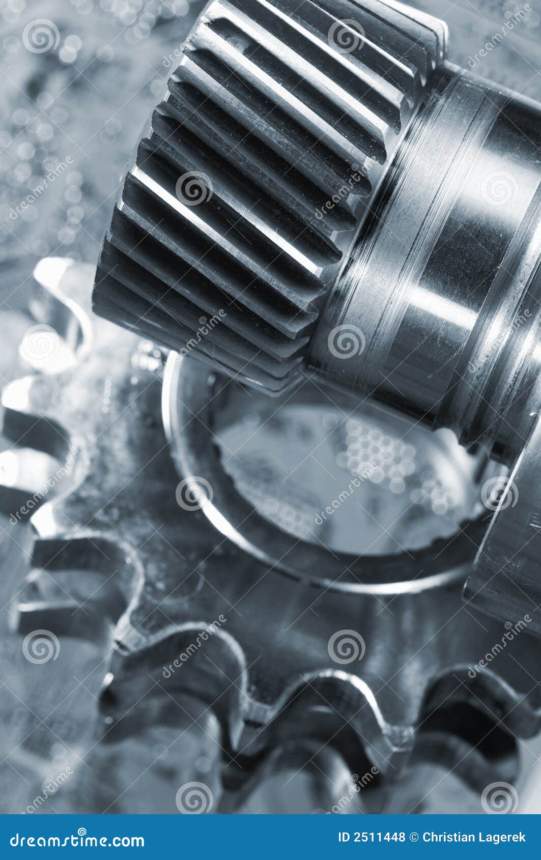 Gears Against Computer-board Stock Photo - Image of computers ...