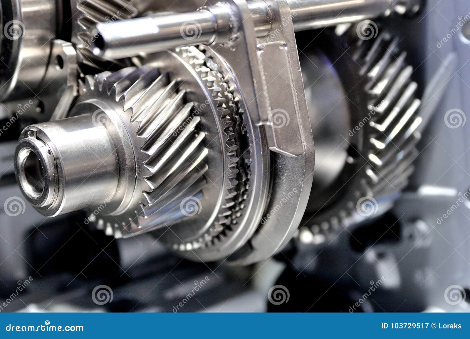 Gears from a gearbox. stock image. Image of technology - 103729517