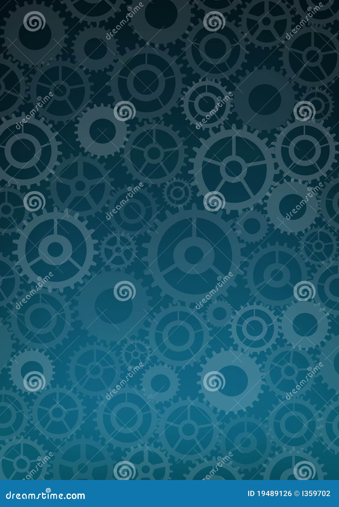 Gears background stock illustration. Illustration of metal - 19489126