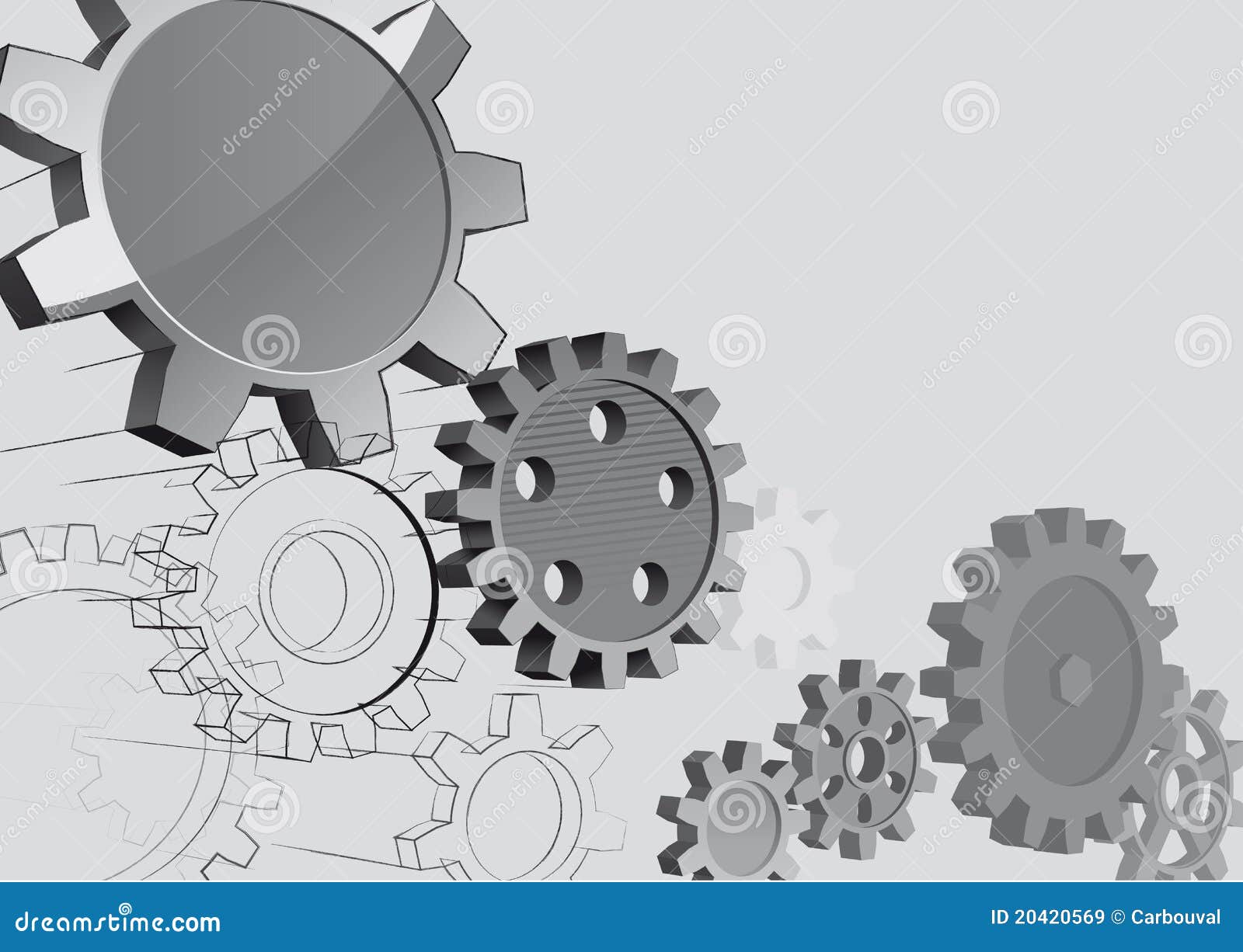 Gears background stock vector. Illustration of illustration - 20420569