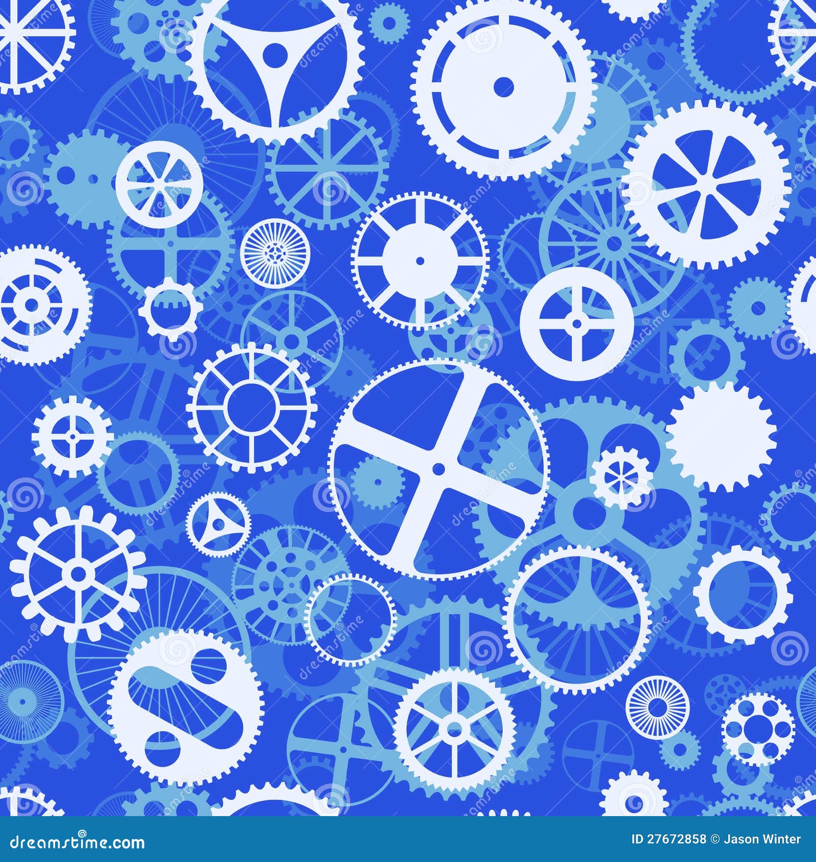 Gears Background stock vector. Illustration of mechanical - 27672858