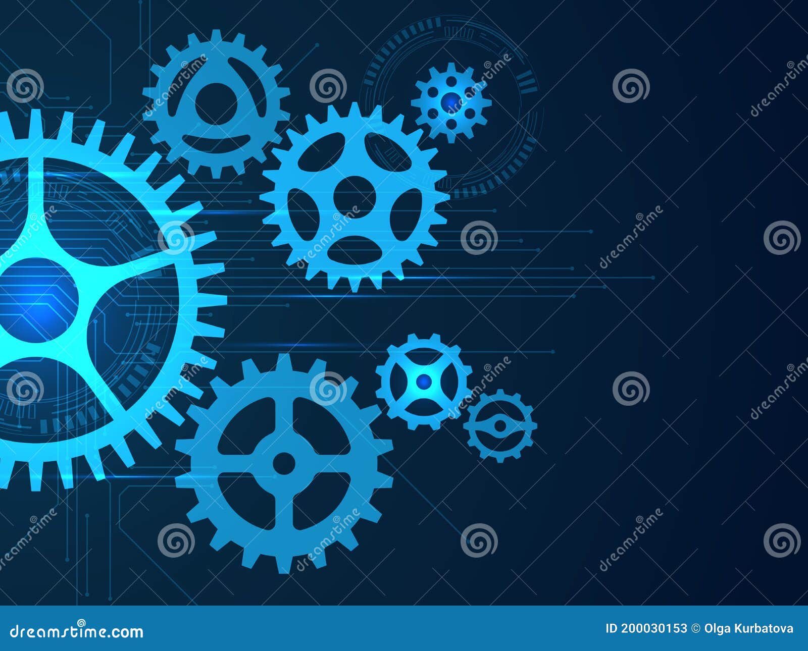 Gears Background. Cogwheels Mechanisms Engineering, Engine Gear ...