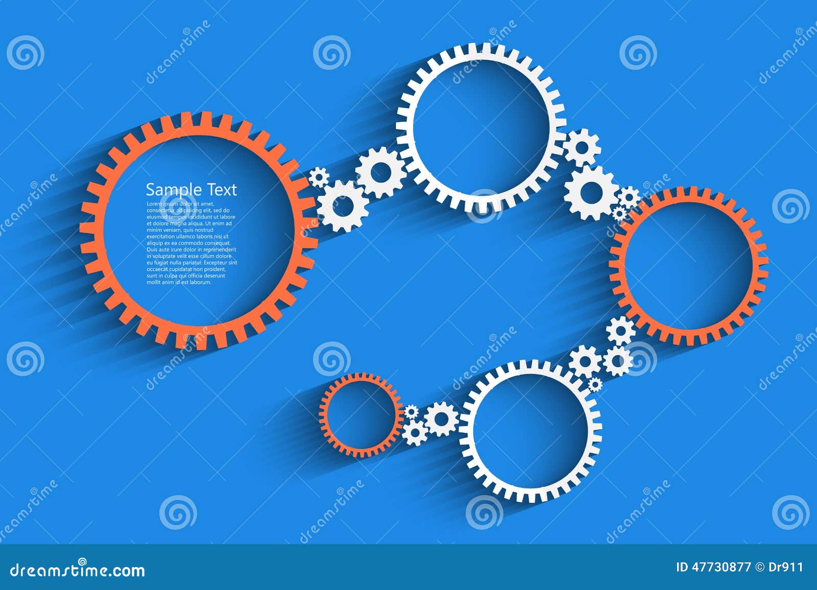 Gears background stock vector. Illustration of ornamental - 47730877