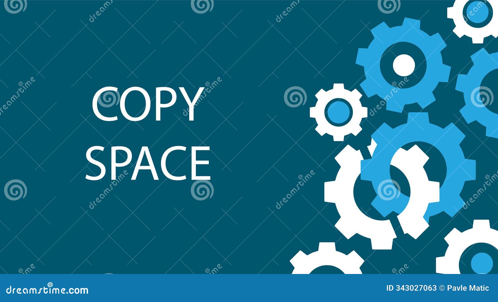 Gears Banner Design Template . Innovation, Ideas And Ingenuity. Science ...