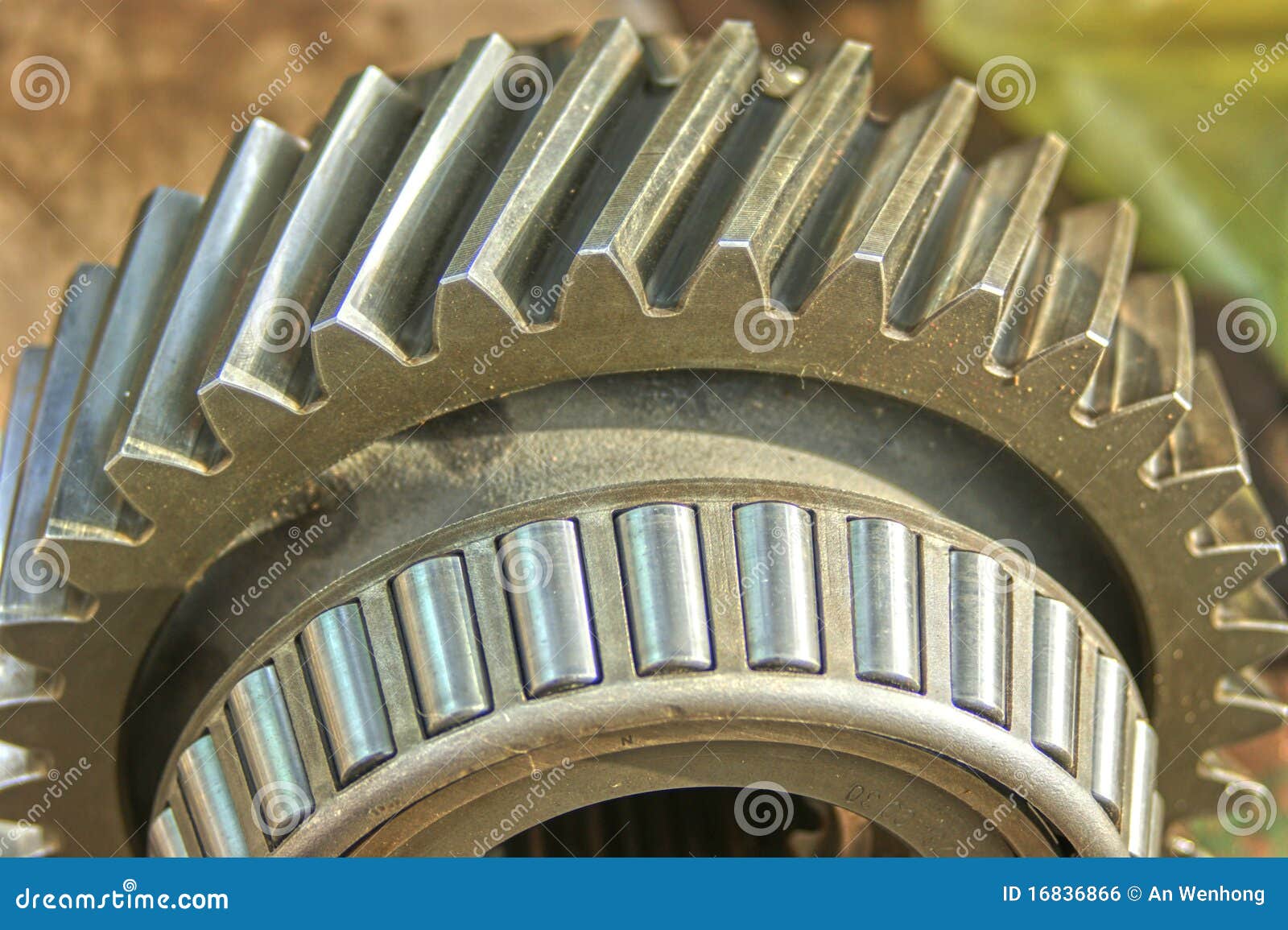 Gears and bearings stock photo. Image of steel, transmission - 16836866