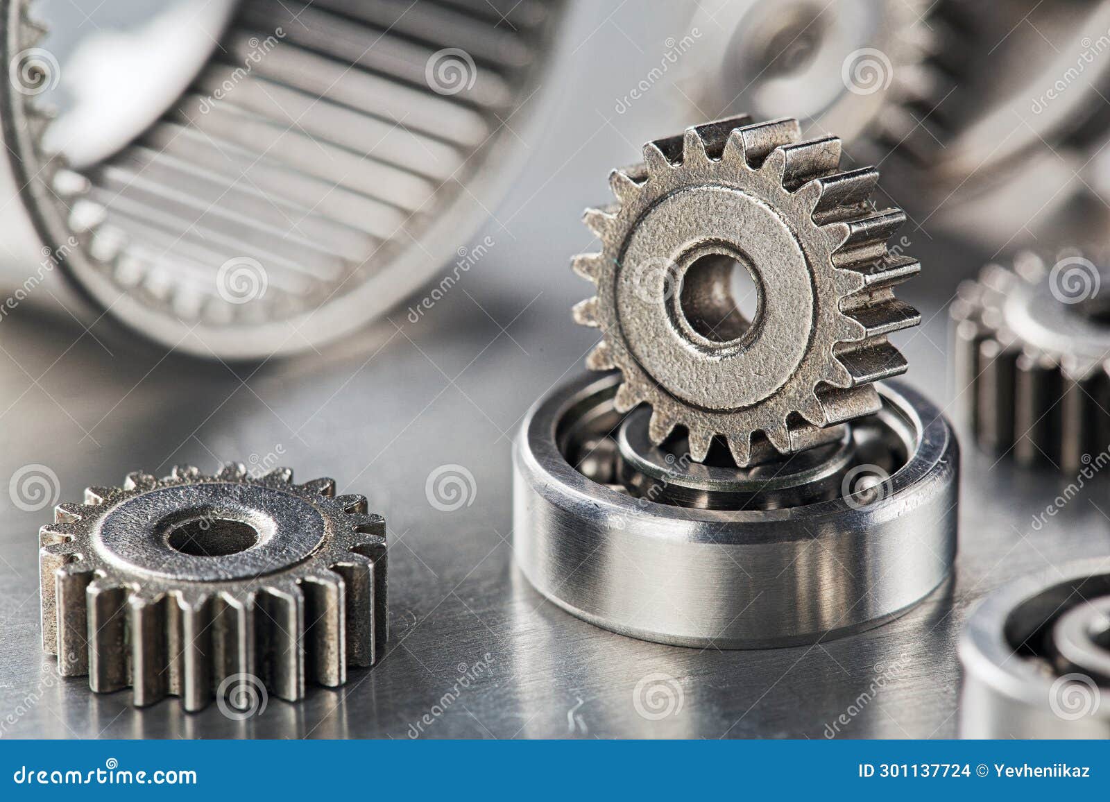 Gears, Bearings and Mechanism Parts.Elements of Mechanical Blocksand ...