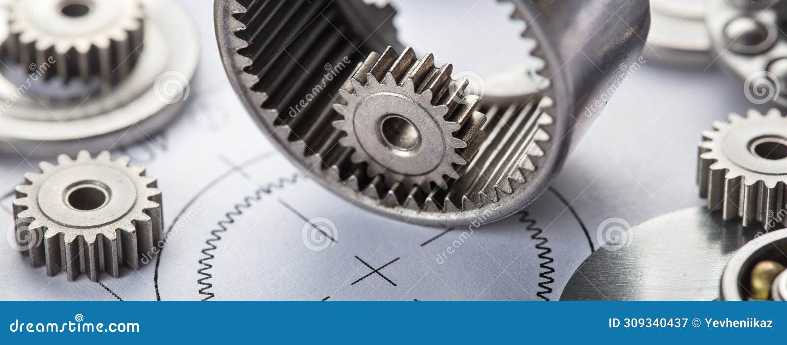 Gears, Bearings and Mechanism Parts.Elements of Mechanical Blocksand ...