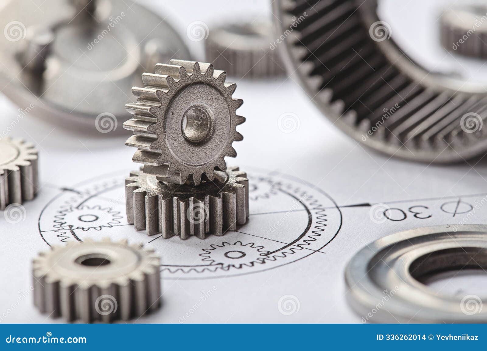Gears, Bearings and Mechanism Parts.Elements of Mechanical Blocksand ...