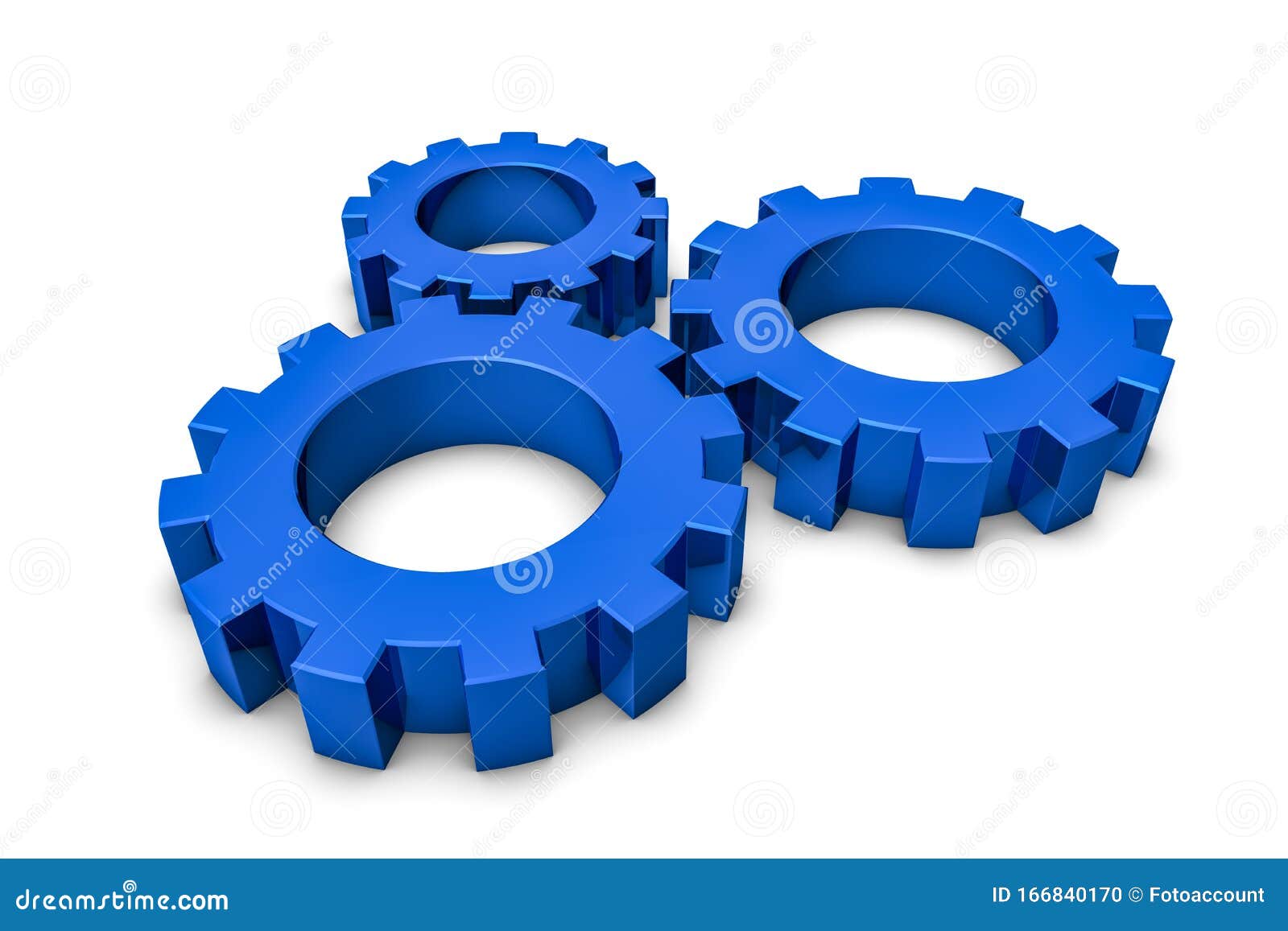 Gears Blue Background Border Template Royalty-Free Stock Photography ...